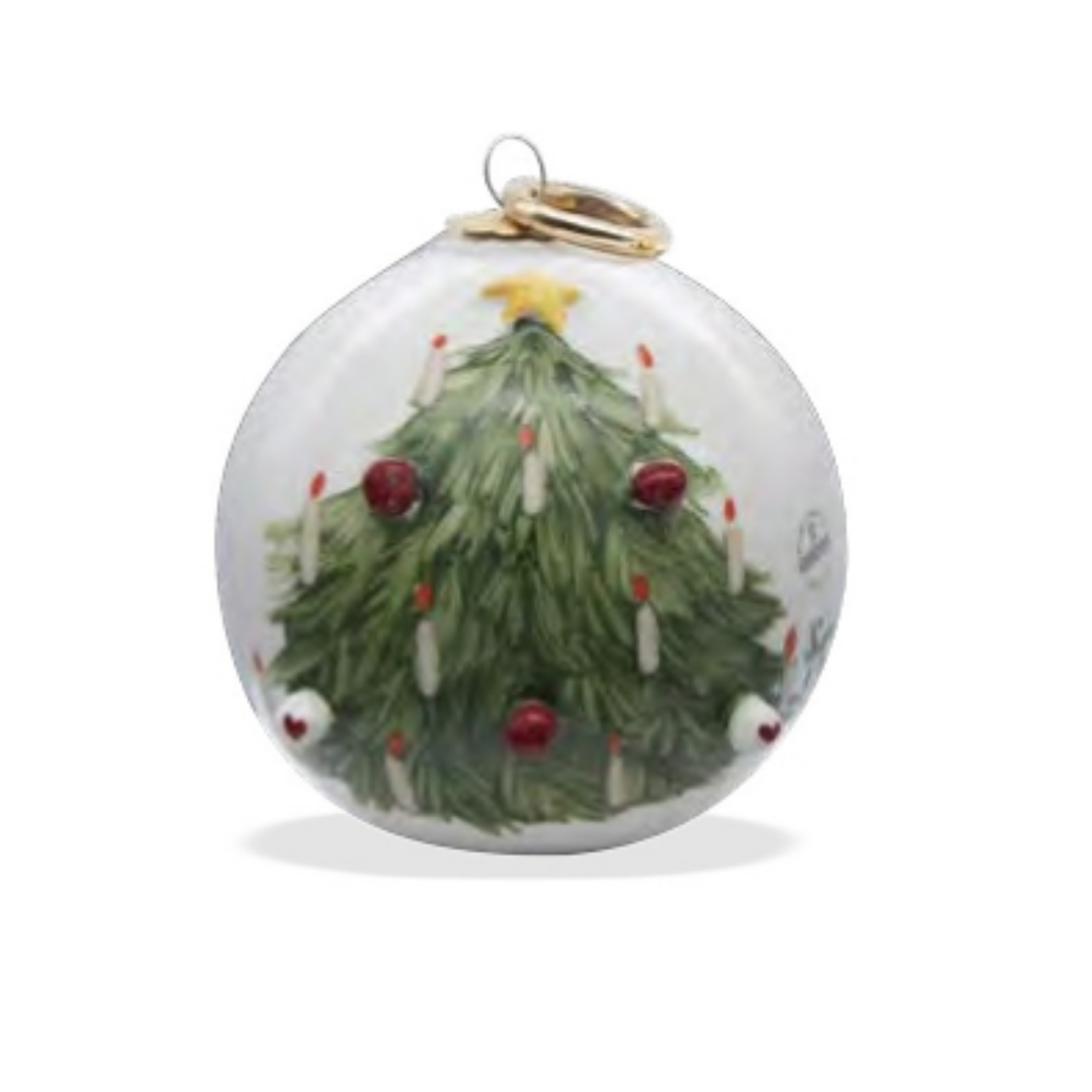 SFERE DI NATALE IN CERAMICA DI CAPODIMONTE– Adele Chérie