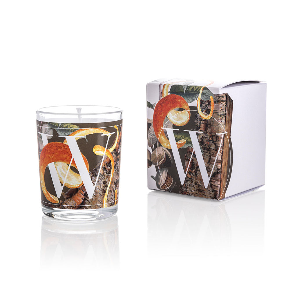 CANDELA FIRE WOOD&ORANGE ZEST PERNICI | cera di soia | 70g– Adele Chérie